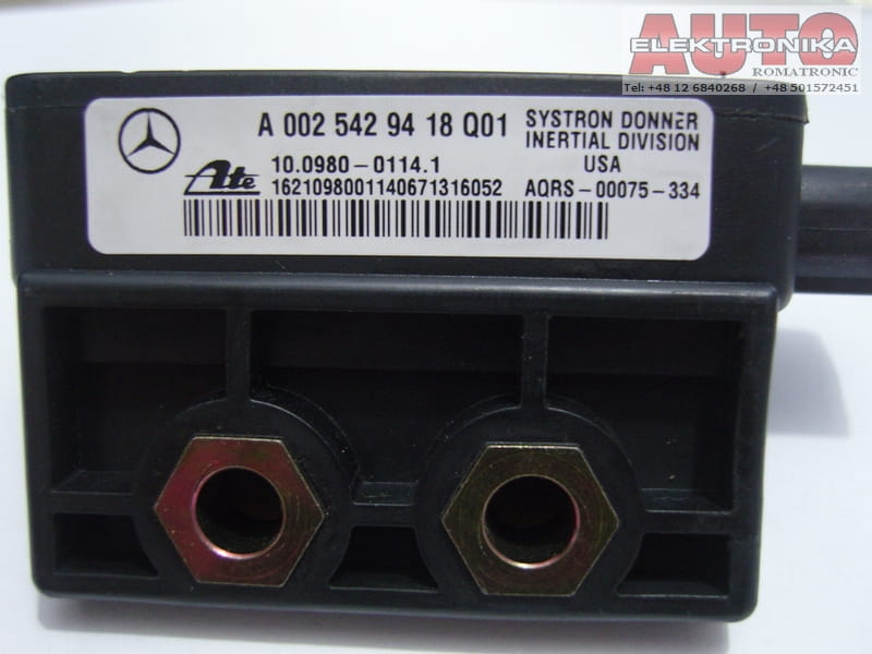 Moduł Czujnik ESP Q01 Mercedes A0025429418 / 0025429418 / 10.0980-0114. ...